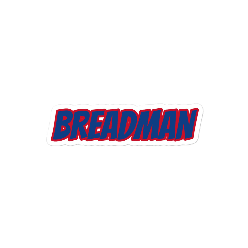 Breadman Decal