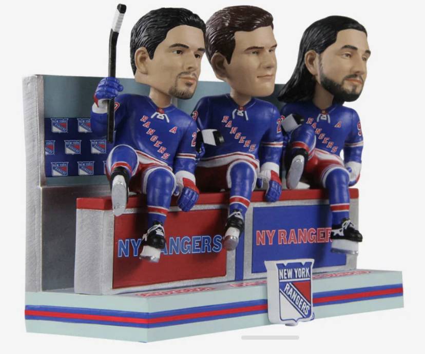 New York Rangers Line Change Bobblehead